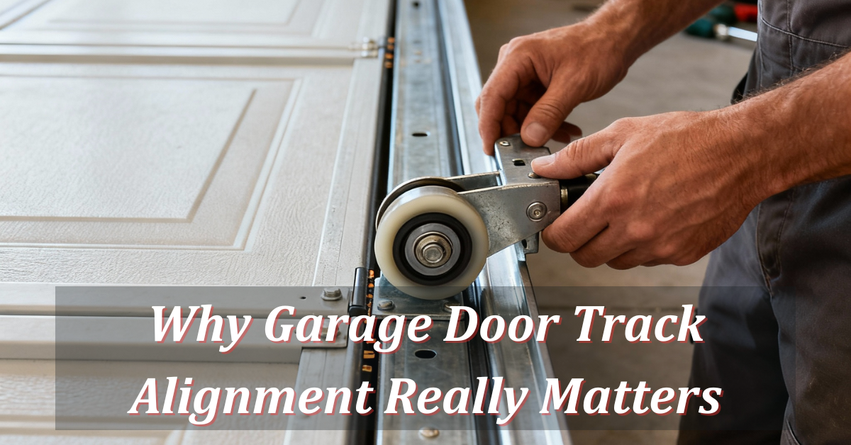 Why Garage Door Track Alignment Really Matters